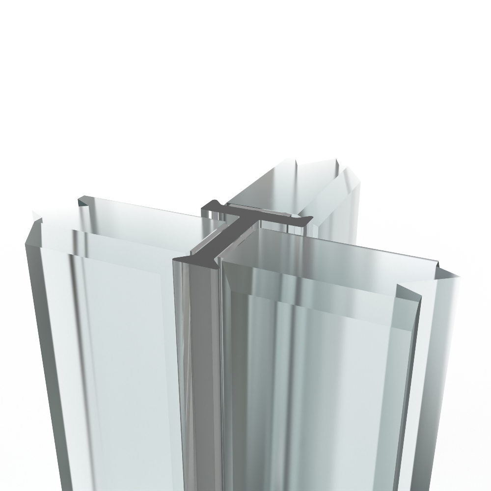 Glass To Glass Joints - T Joint 3 Way Glass – QIC Direct