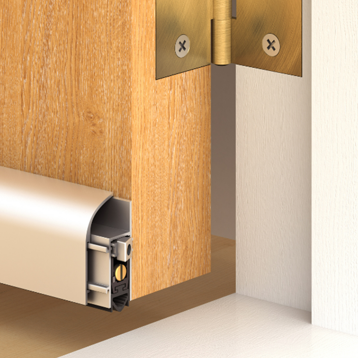 Mann McGowan - Surface Mounted Drop-Down Seal for Timber Doors – QIC Direct